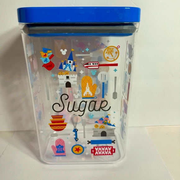 Disney | Kitchen | New Disney Mousewares Sugar Container Clear Acrylic ...